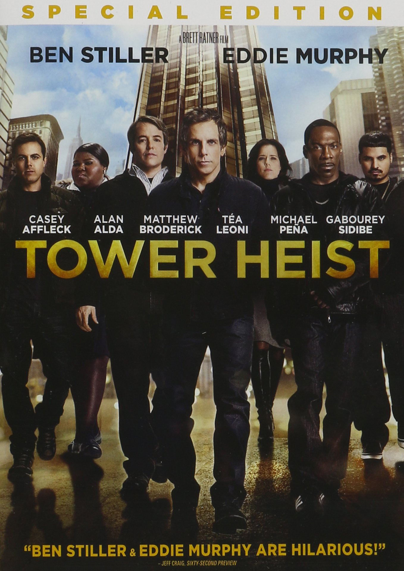 Tower Heist Dvd Cover