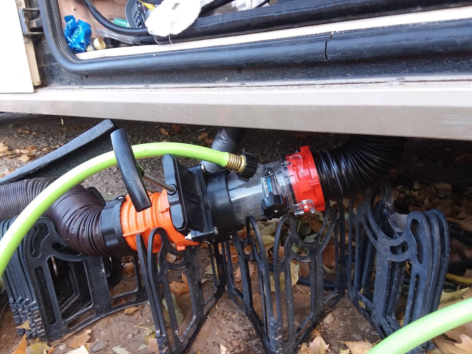 Camco Dual Flush Pro Holding Tank Rinser With Gate Valve (39062 ...