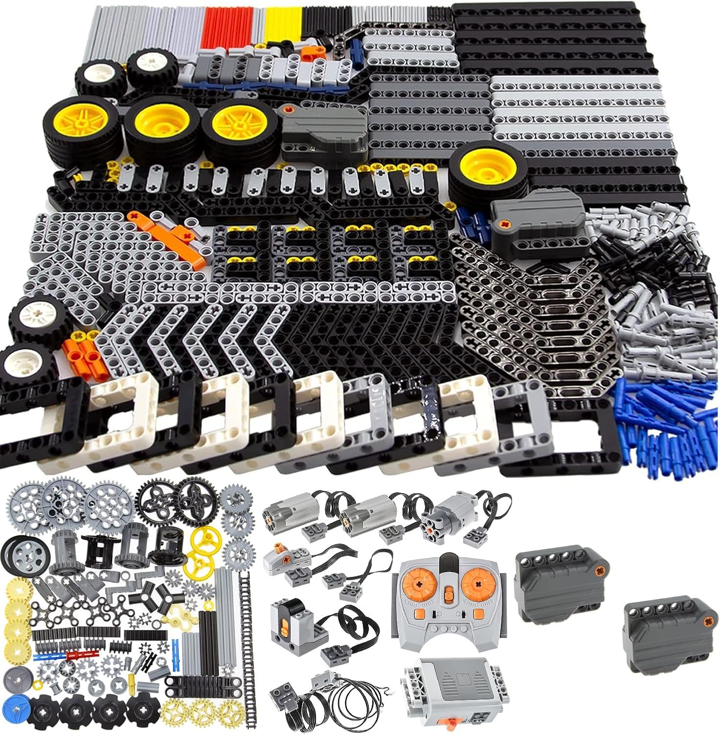 Amazon.com: ASTEM Technic Parts Group EV3 Replacement Building Block ...