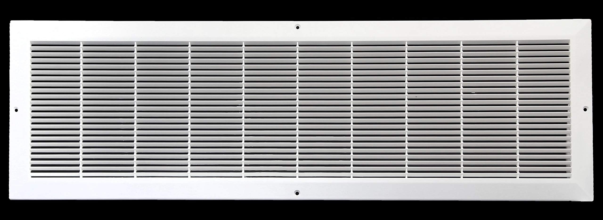 30" x 8" HVAC Return Air Grille - Plastic Never Rust Vent Duct Cover ...