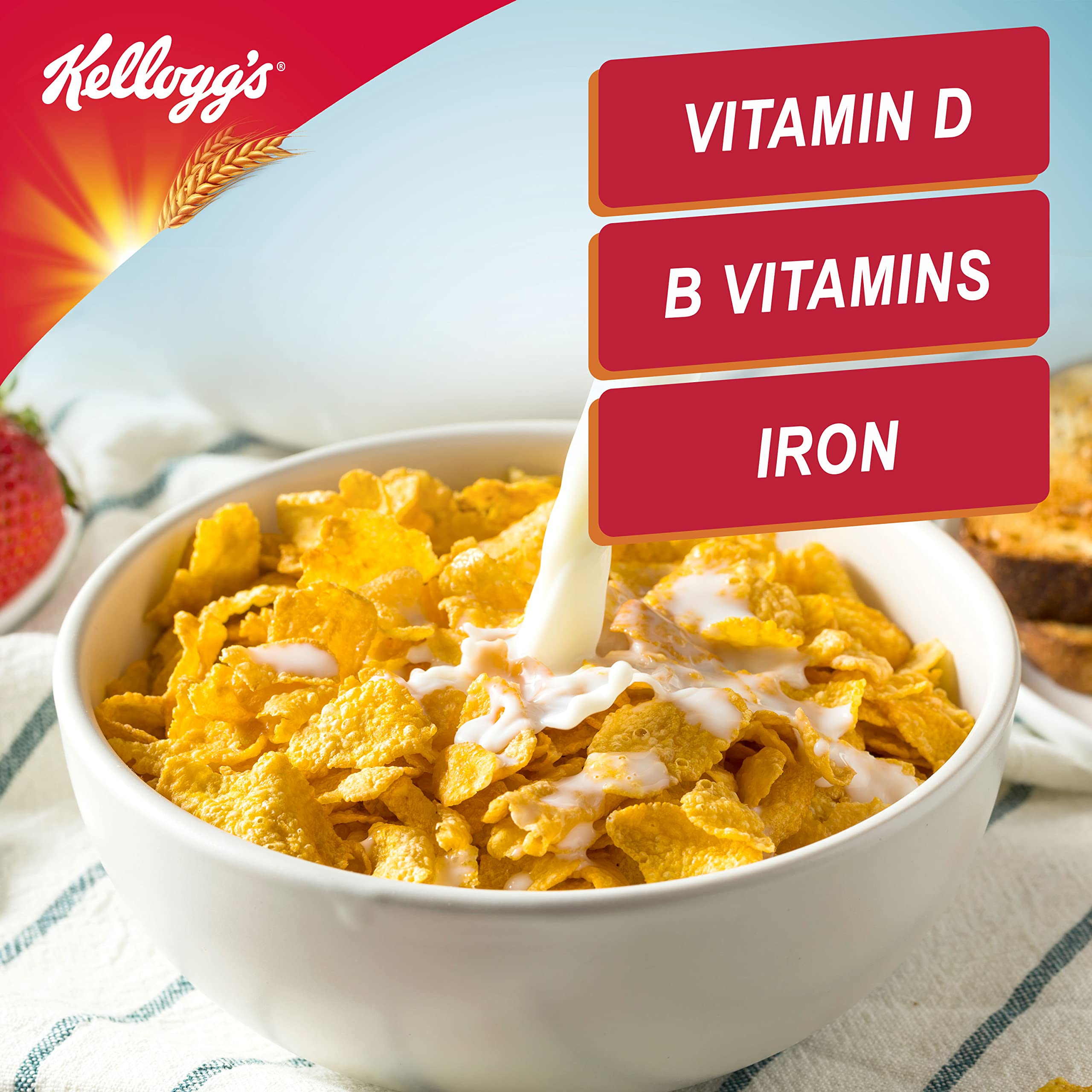Buy Kellogg'S Corn Flakes Cereal The Original, 375g Online at ...