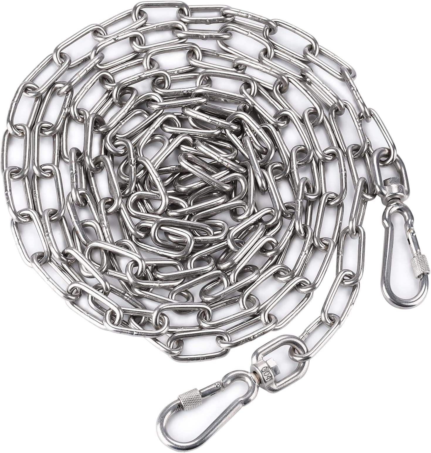 Amazon.com : 25 ft Dog Chains for Outside - Heavy Dog Tie Out Chain ...
