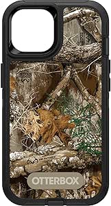Amazon.com: OtterBox iPhone 14 & iPhone 13 (Only) - Defender Series Case - Realtree Edge (Black ...