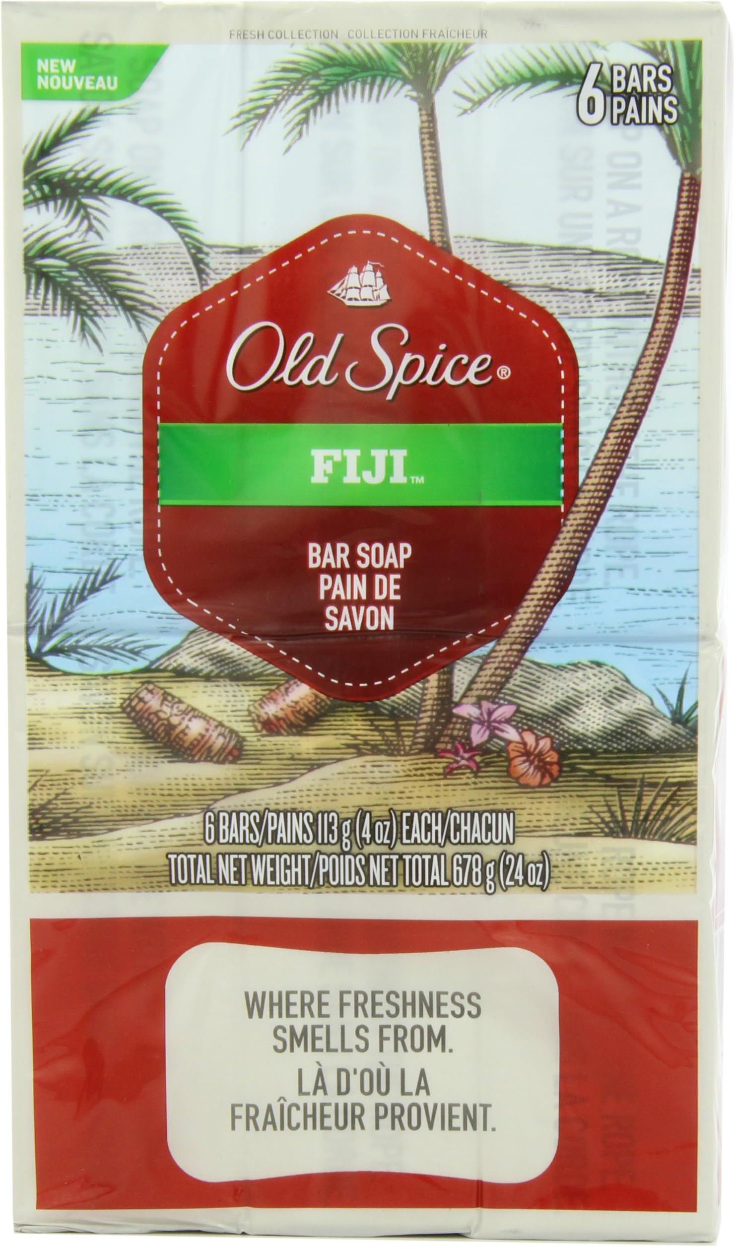 Amazon.com : Old Spice Bar Soap for Men, Off the Grid Sandalwood + Aloe ...