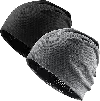 Amazon.com : Trodalo 2 Pack Cooling Skull Caps for Men Women - Sweat ...