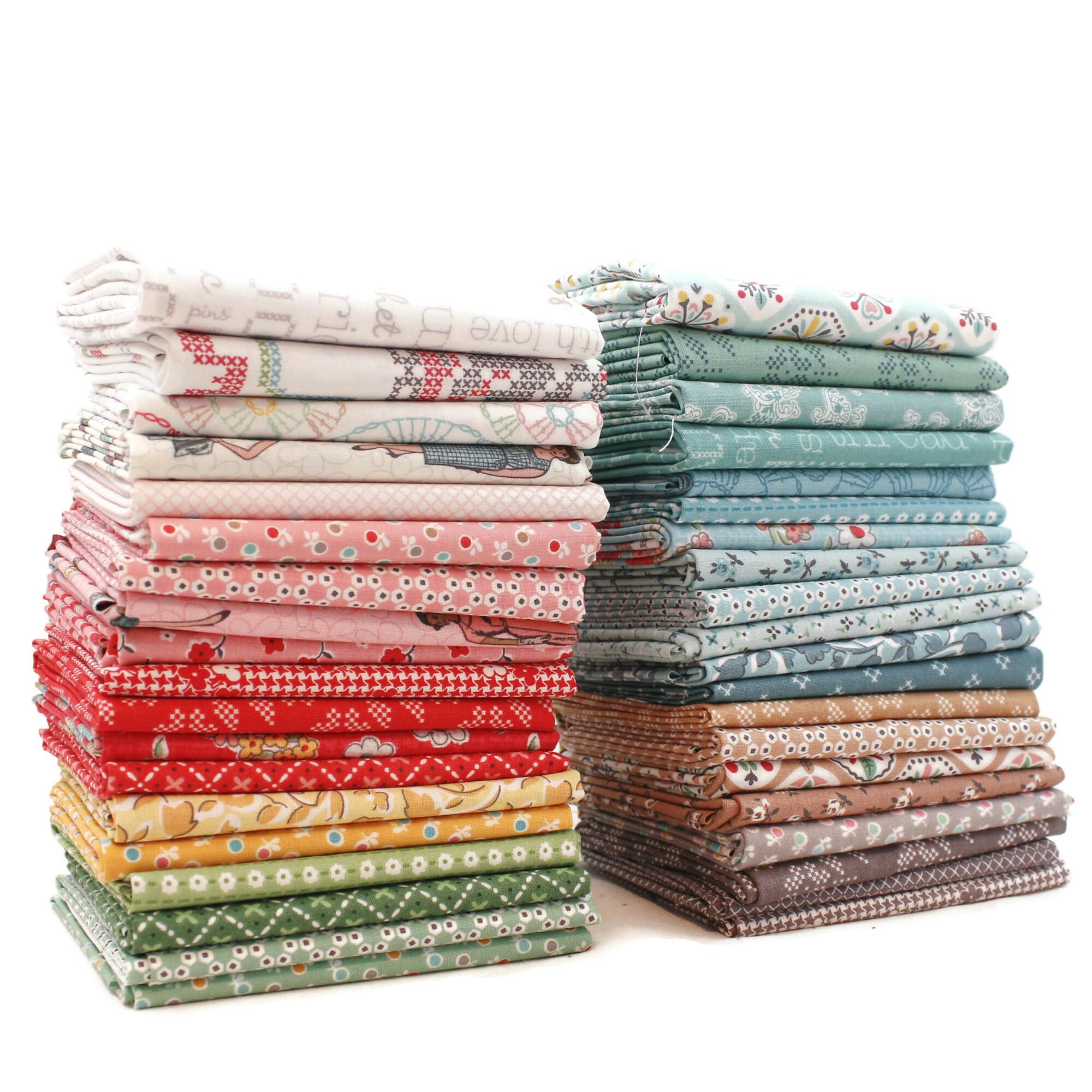Amazon.com: Stitch Fat Quarter Bundle (39 Pieces) by Lori Holt for ...