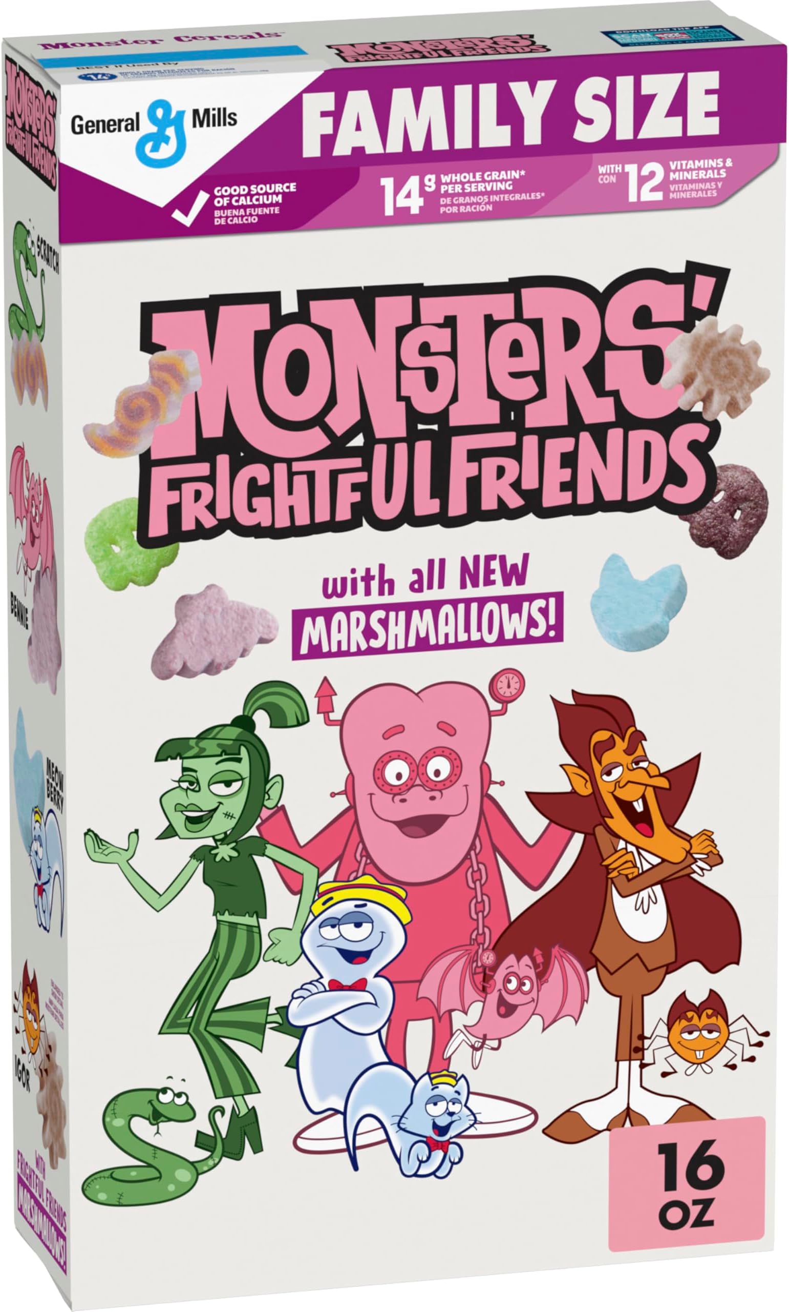 Amazon.com: Monster Mash Remix Cereal with Monster Marshmallows, Kids ...