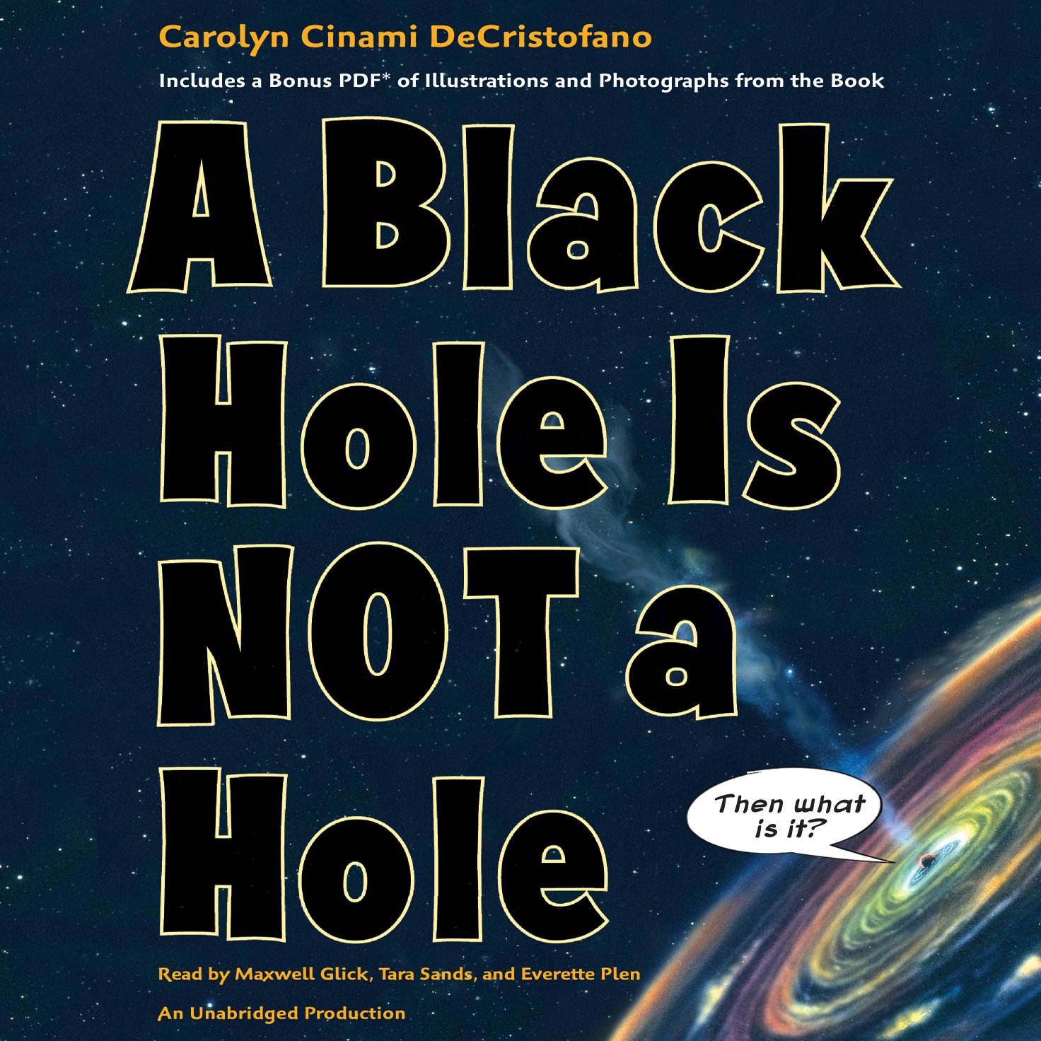 Amazon.com: A Black Hole is Not a Hole (Audible Audio Edition): Carolyn ...