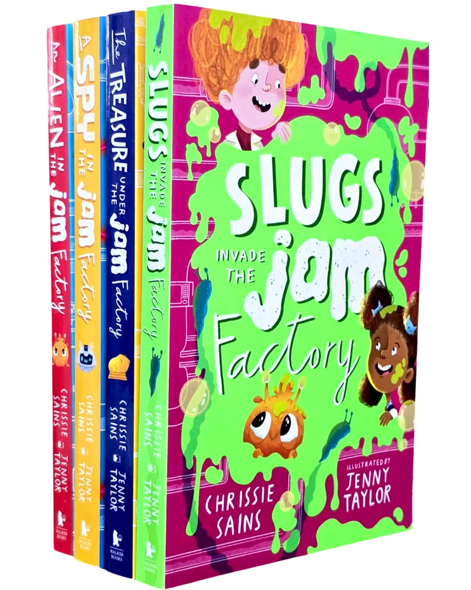 An Alien in the Jam Factory Series 4 Books Collection Set (An Alien in ...
