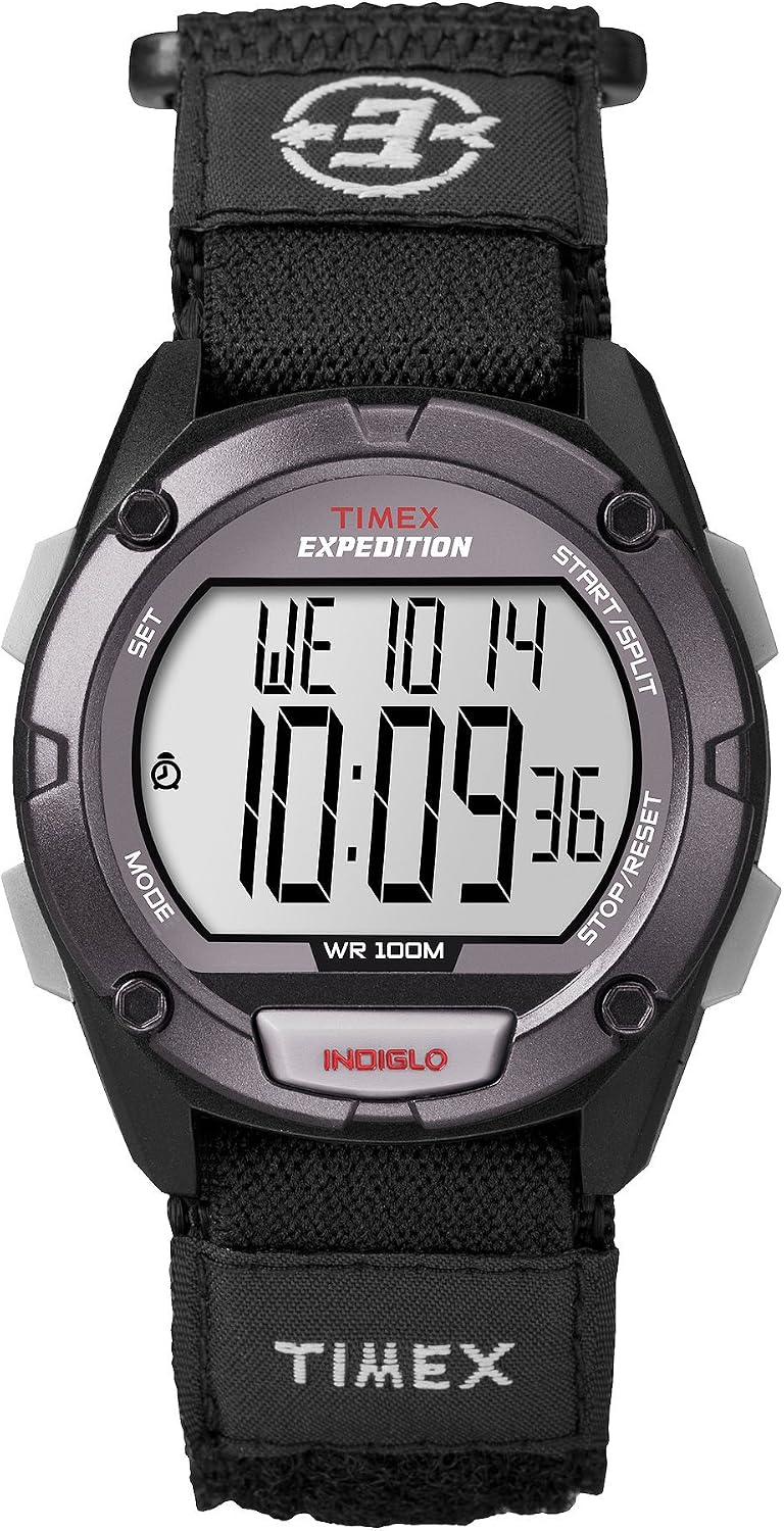 Amazon.com: Timex Expedition Mens Digital Nylon Strap Sport Wa ...