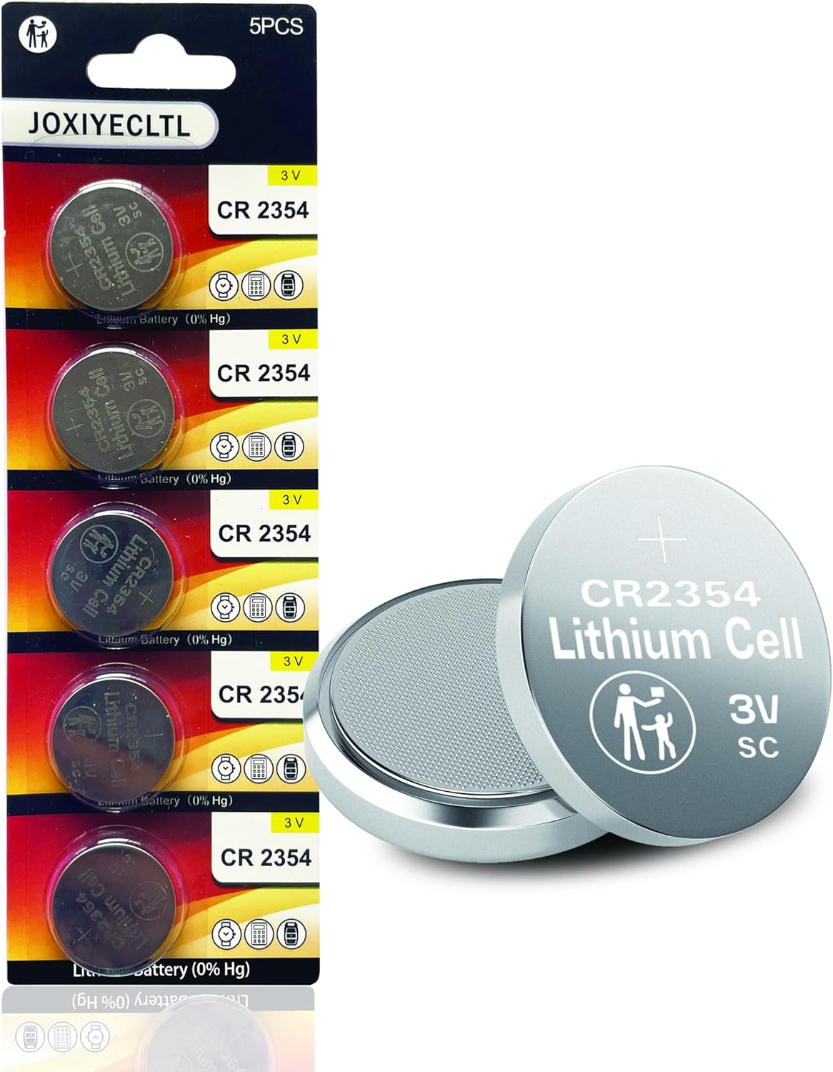 Amazon.com: JOXIYECLTL CR2354 Button Cell Batteries 3V Lithium ...