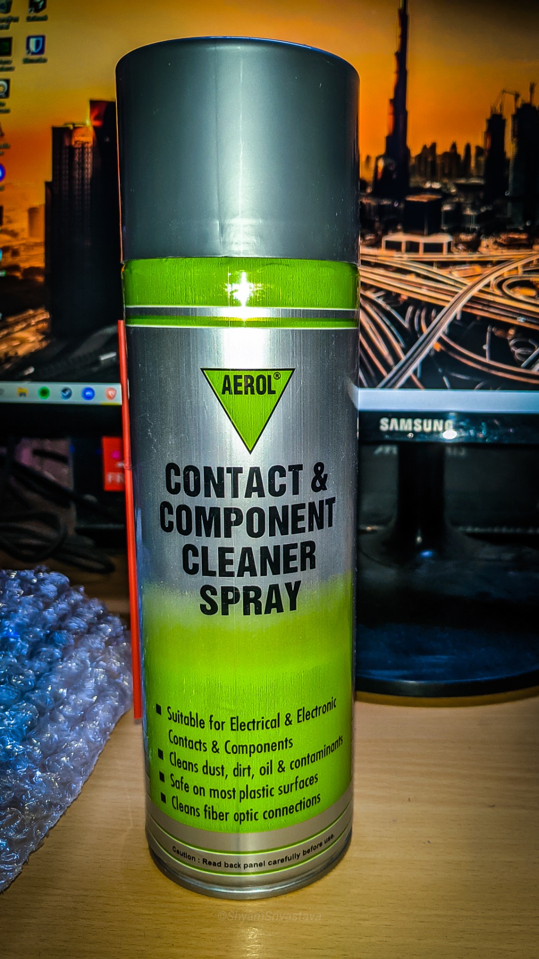 Aerol Electrical & Electronic Contact & Component Cleaner Spray for ...