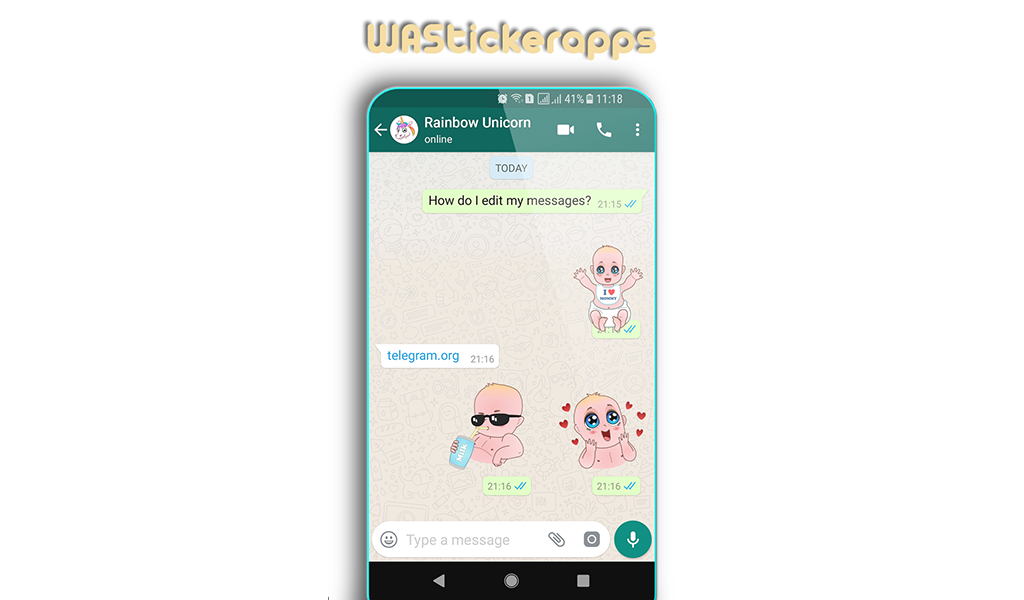 WAStickerApps: Cute Babies Stickers - Aplicativo na Amazon Appstore