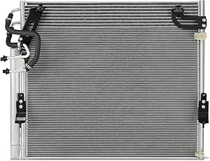 Amazon.com: DNA MOTORING Aluminum Air Conditioning A/C Condenser ...