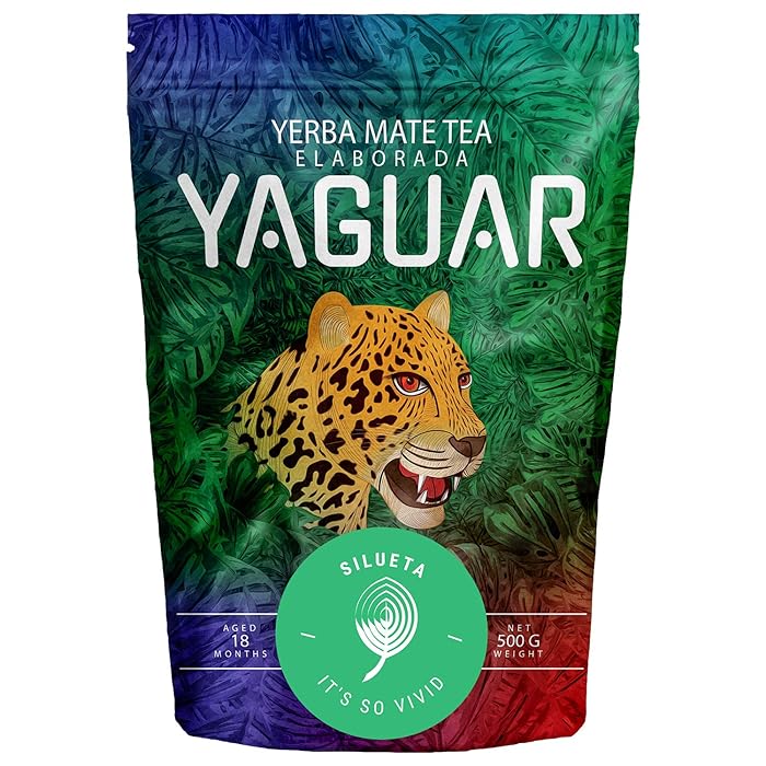 Buy Yerba Mate Yaguar Silueta | Mate Tea with Herbs | Brazilian Yerba ...