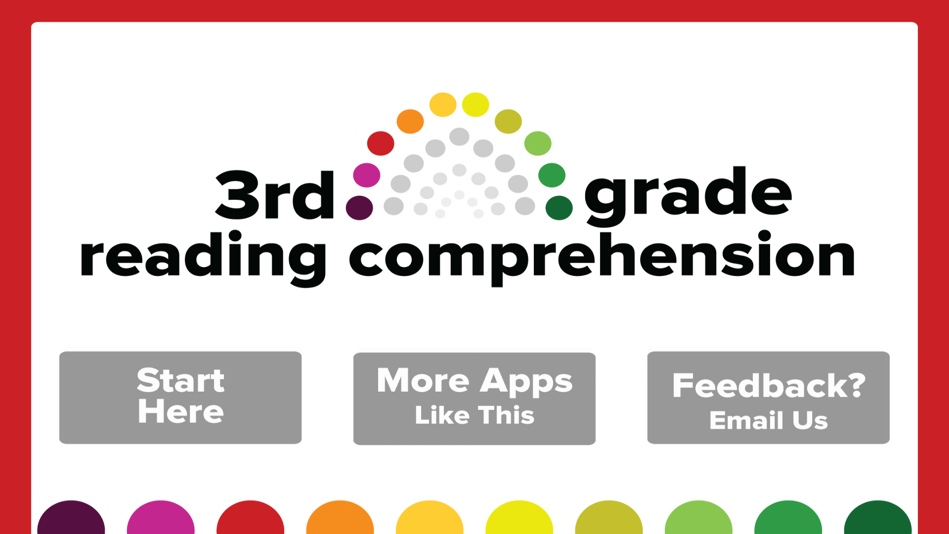 Aplicación 3rd Grade Reading Comprehension Prep en Amazon Appstore