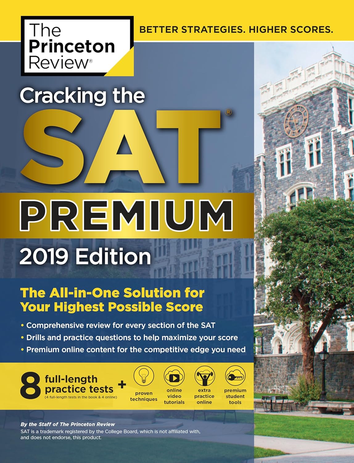 Amazon.com: Cracking the SAT Premium Edition with 8 Practice Tests ...
