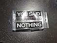 Amazon.com: Nothing - You Said You Wanted Nothing - Gifts for Men Who ...
