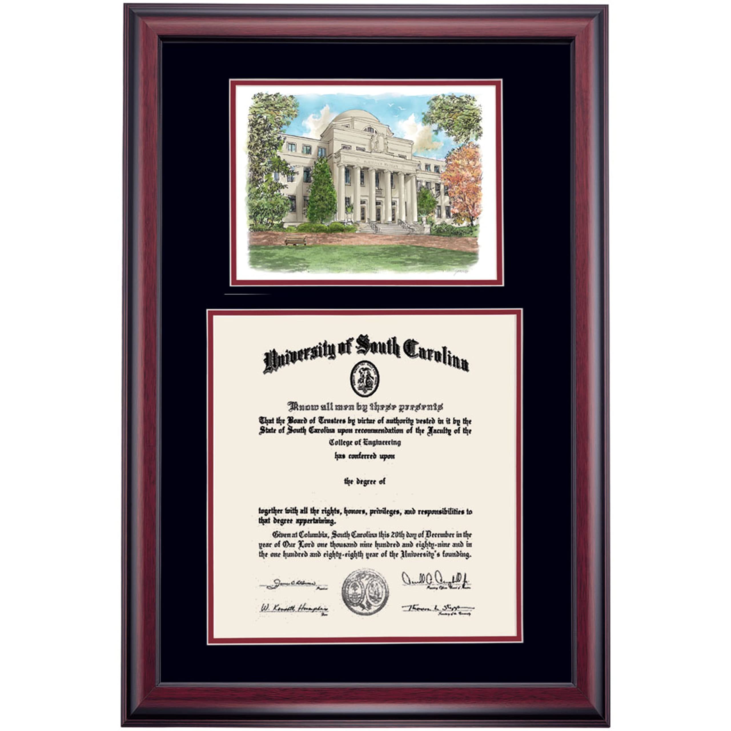 Ocm Diplomadisplay Premier Frame For University Of South Carolina Usc ...