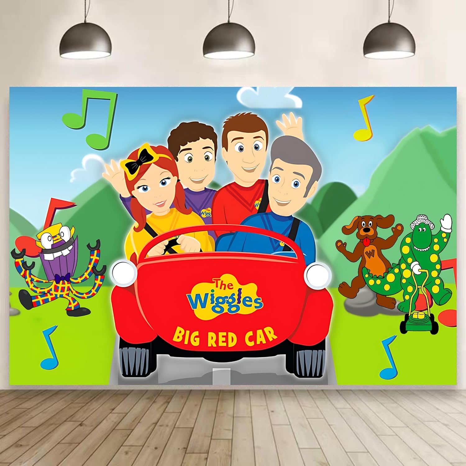 Amazon.com : Generic The Wiggle Photography Backdrop, The Wiggle Party ...