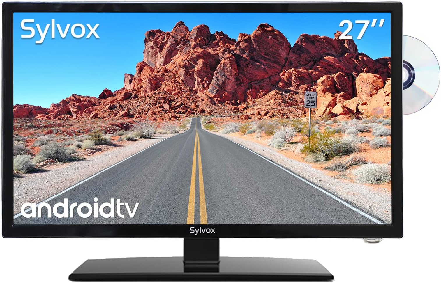 Amazon.com: SYLVOX 27 Inch Smart TV 12/24 Volt TV 1080P FHD RV TV ...