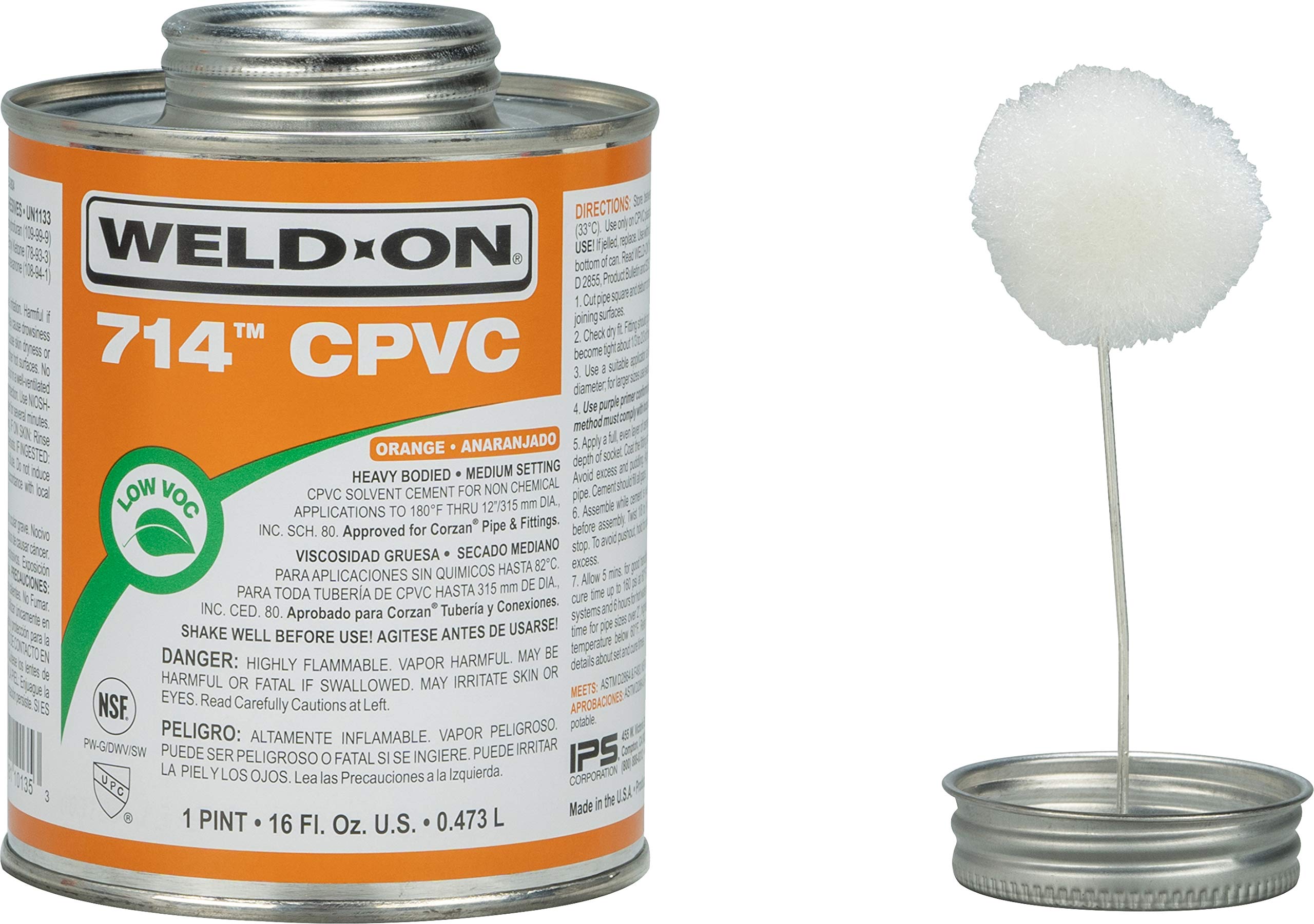 Snapklik.com : Weld-On 10135 714 CPVC Heavy-Bodied High Strength ...