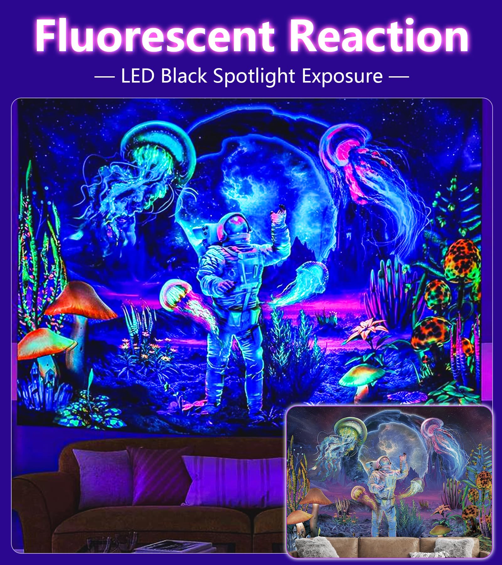 Snapklik.com : SUNVIE LED Black Light Spot Light Outdoor 10W Blacklight ...