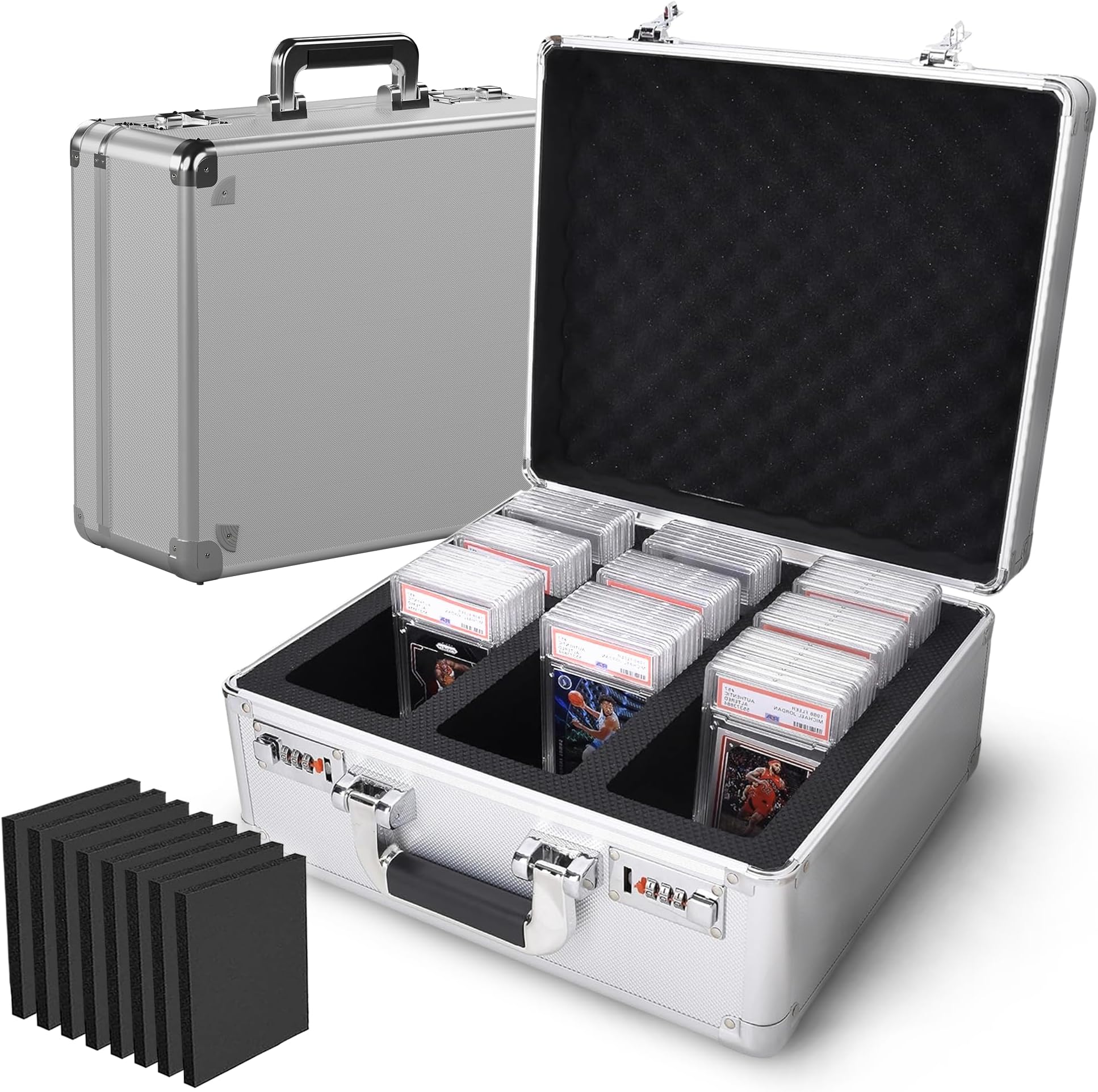 Amazon.com: Graded Sports Card Storage Box - Card Case - Trading Card ...