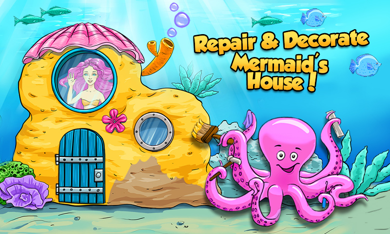 Mermaid Ava and Friends - Ocean Princess Hair Care, Make Up Salon ...