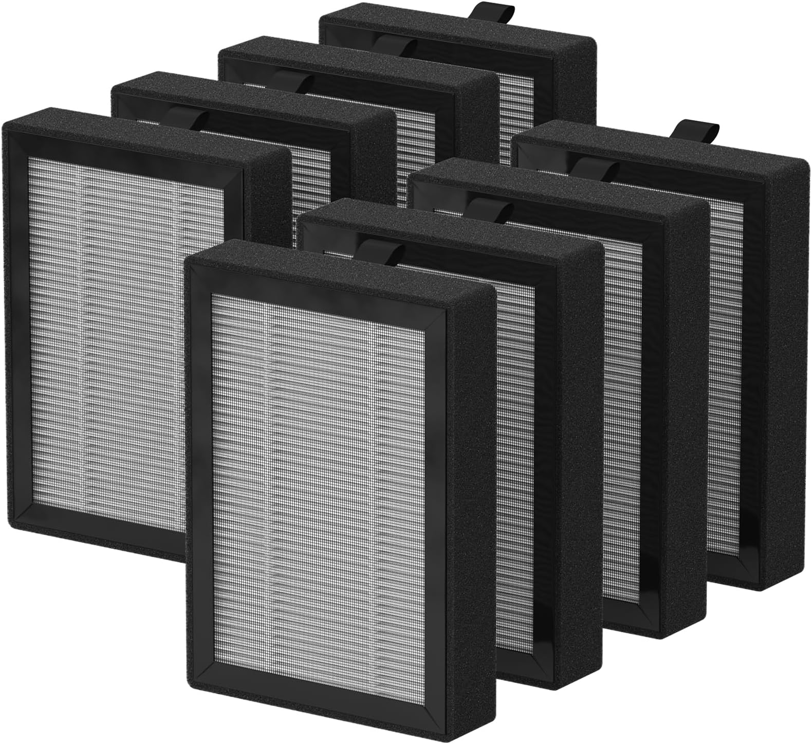 Amazon.com: 4 Pack LV-H128 Replacement Filter Compatible with LEVOIT LV ...