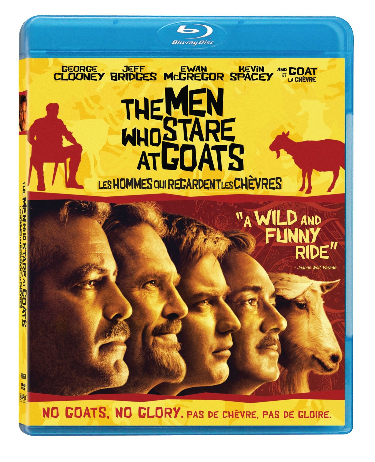 Amazon.com: The Men Who Stare At Goats (Blu-ray) : Ewan McGregor ...