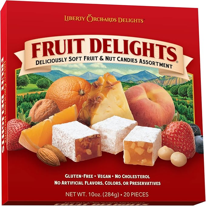 Amazon.com: Liberty Orchards, Fruit Delights - Assorted Fruit and Nut ...