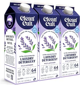 Amazon.com: Ultra Concentrated Liquid Laundry Detergent Soap, 192 loads ...