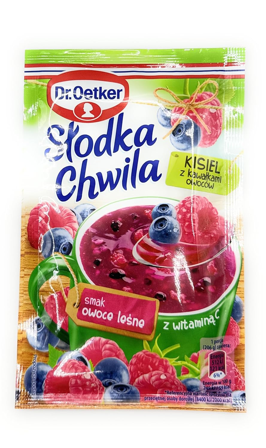 Amazon.com : Dr Oetker Slodka Chwila Kisiel Forest Fruit 5-pack 5x31.5g ...
