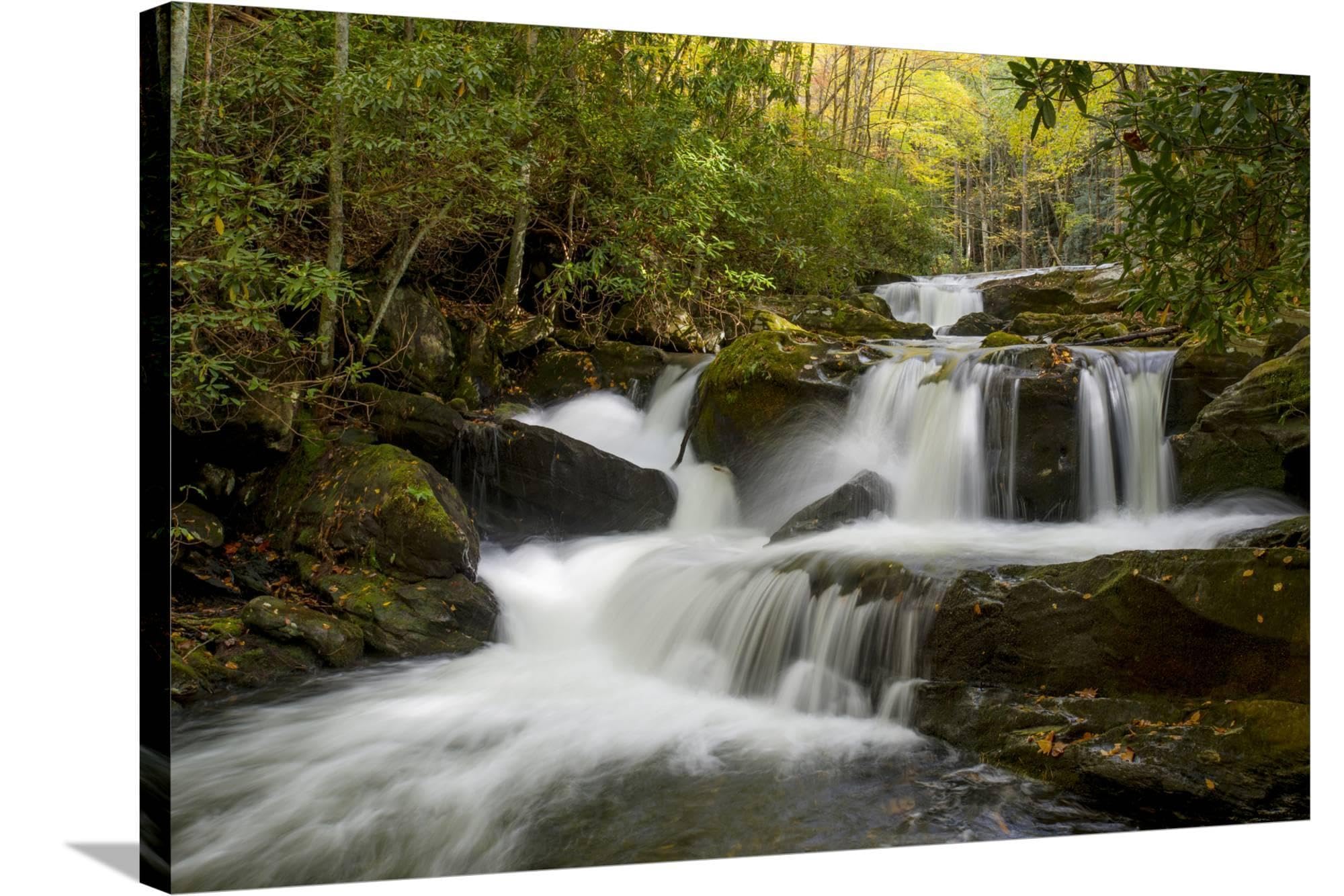 Amazon.com: ART.COM Canvas Wall Art Prints Tennessee, Great Smoky ...