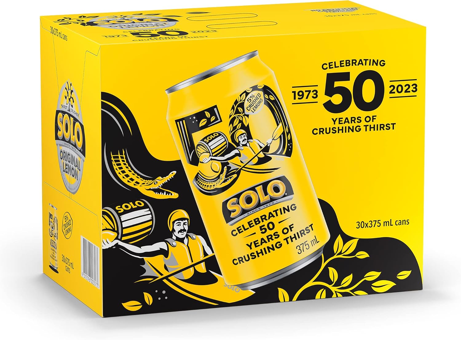 Solo Lemon Soft Drink, 30 x 375ml : Amazon.com.au: Pantry Food & Drinks