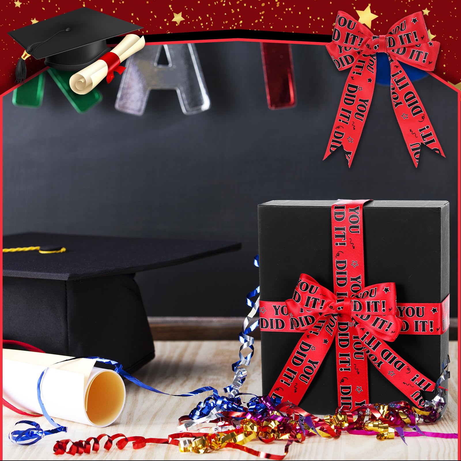Snapklik.com : Moukeren 3 Roll Class Of 2025 Graduation Ribbon ...