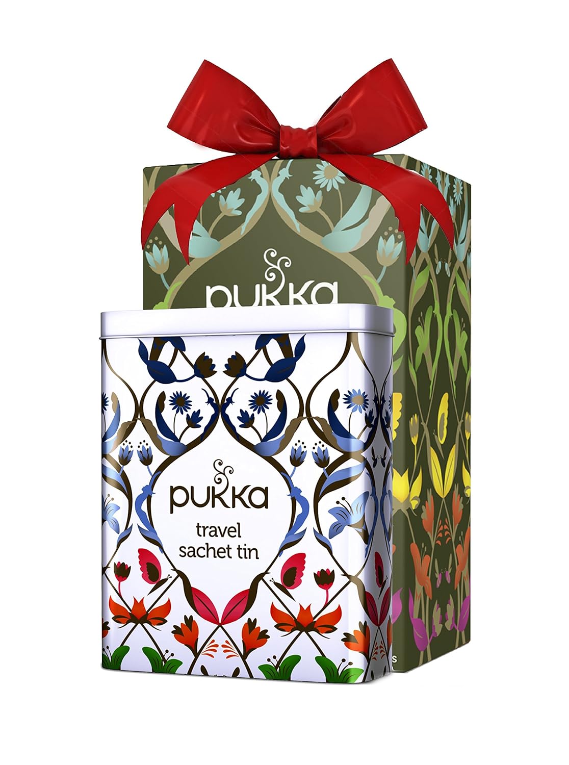 Amazon.com : Green Collection Organic Tea Gift Tin Special Travel ...