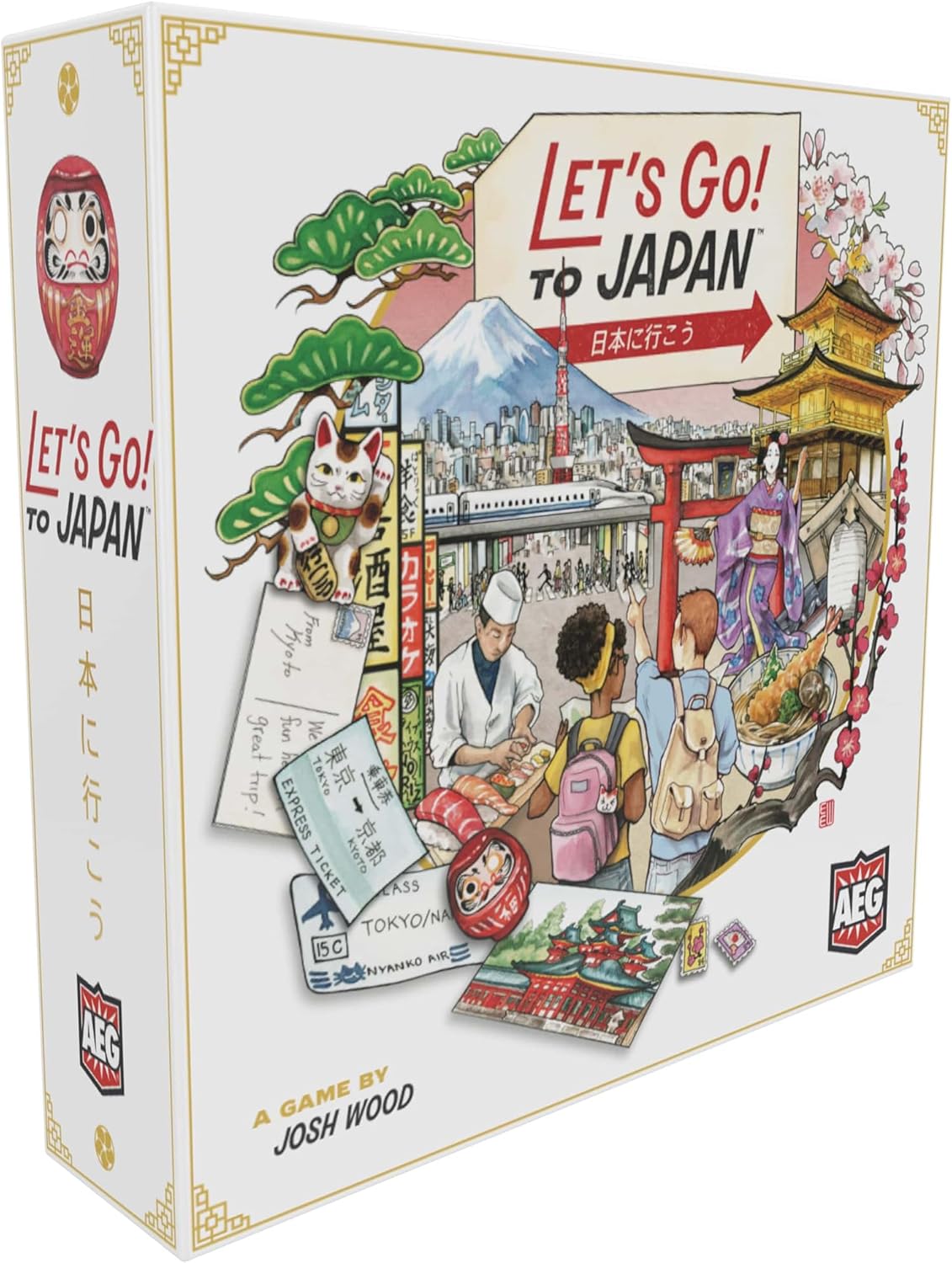 AEG Let's Go! to Japan - Strategy Card Game, Plan & Experience Your ...