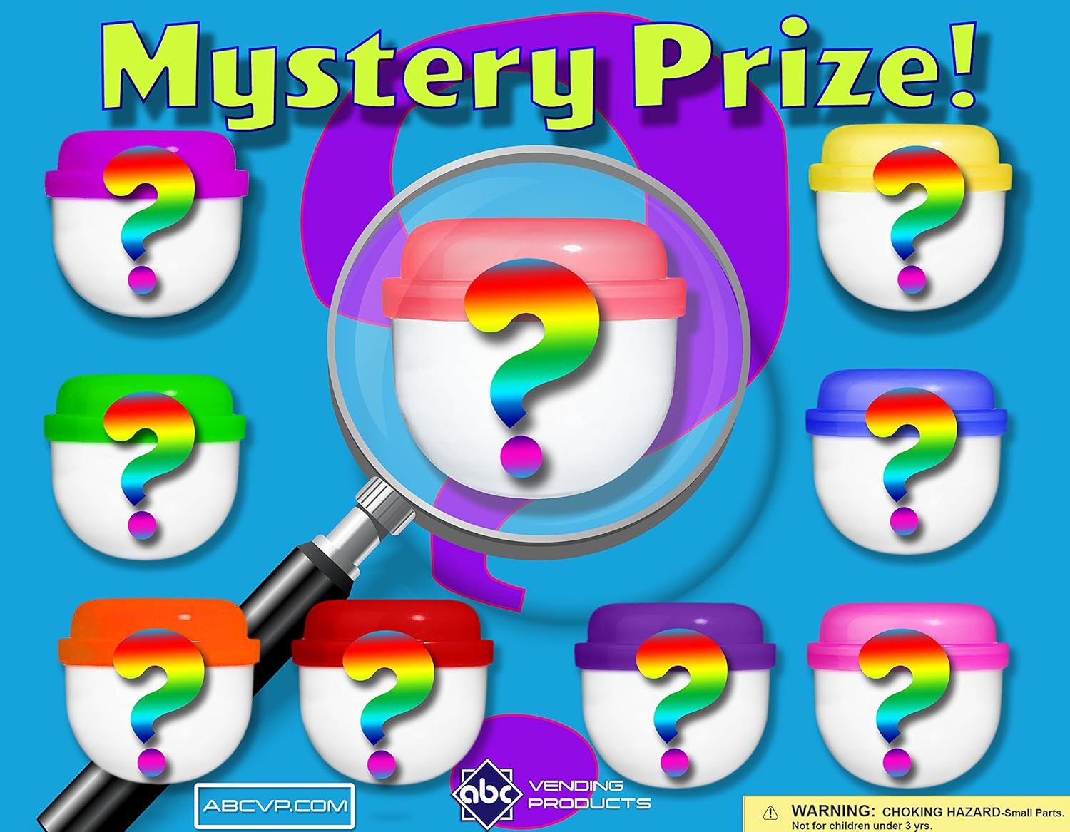 Amazon.com: MYSTERY Mix Toys in 2 Inch Vending Capsules - 250 Count ...