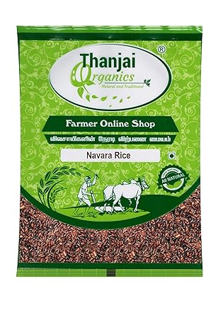 Thanjai Organics Navara Rice 1Kg | Traditional Ayurvedic Hand Pound ...