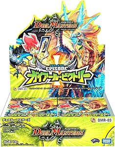 Amazon.com: Takara Tomy Duel Masters TCG Episode 1 [DMR-03] Expansion Pack Vol.3 (30packs ...