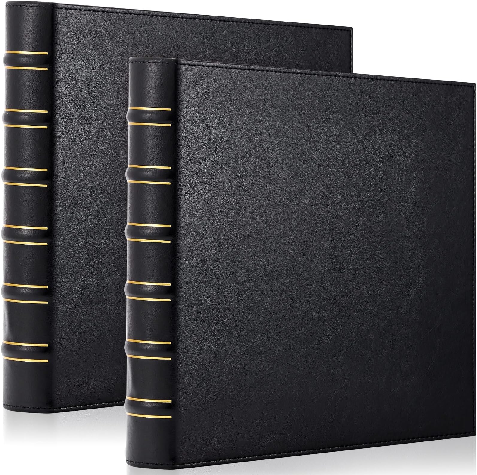 Amazon.com : LETVPVOW Vintage Hardback 3 Ring Binder 2 Inch ...