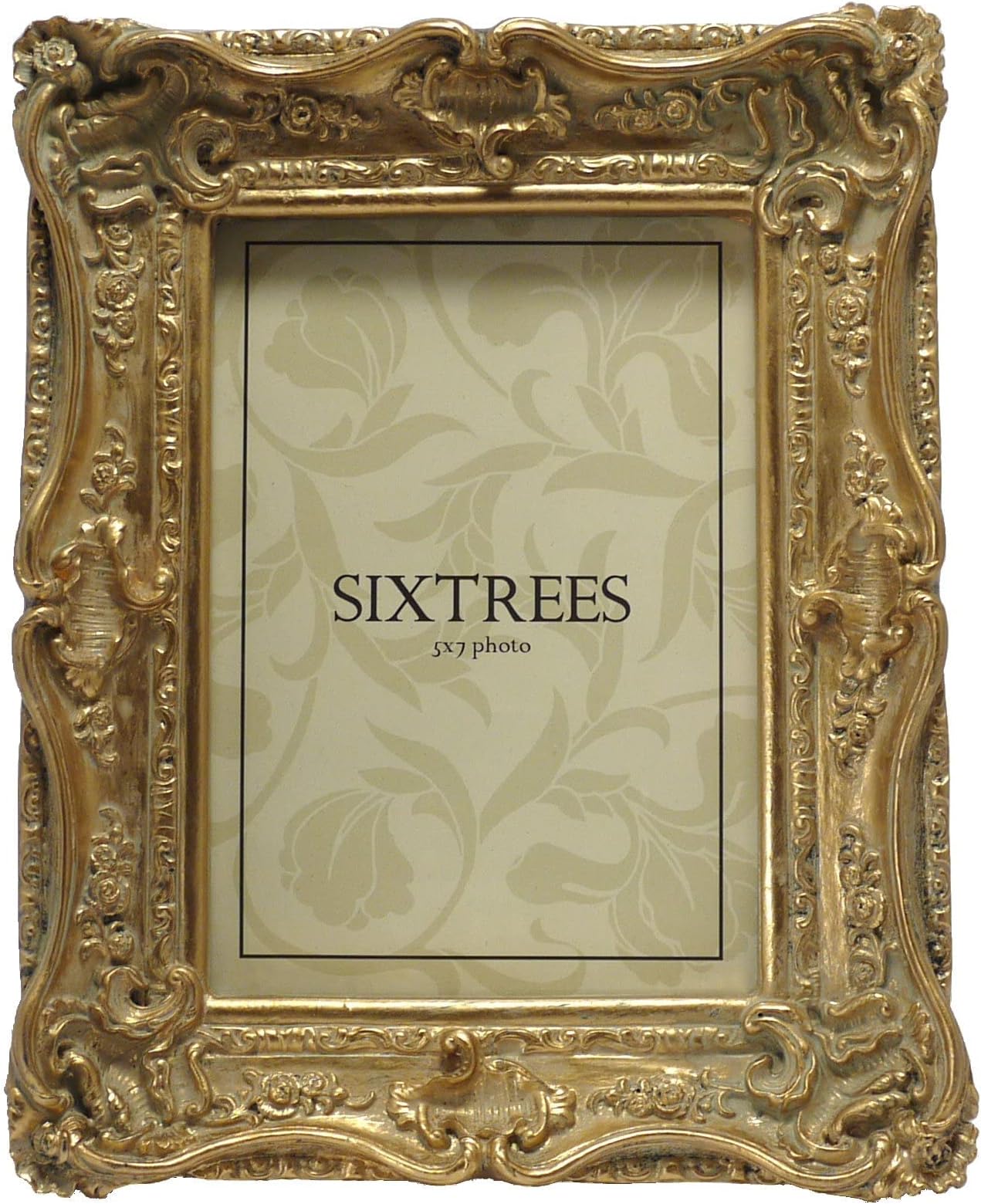 Shabby Chic Style Very Ornate Antique Gold Photo Frame for 7"x5 ...