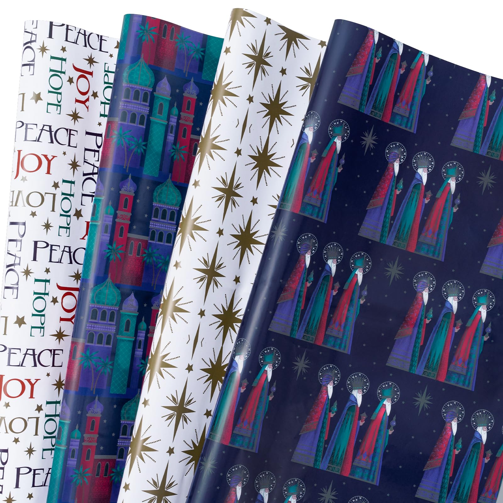 Amazon.com: RUSPEPA Wrapping Paper Sheet - Religion Design Great for ...