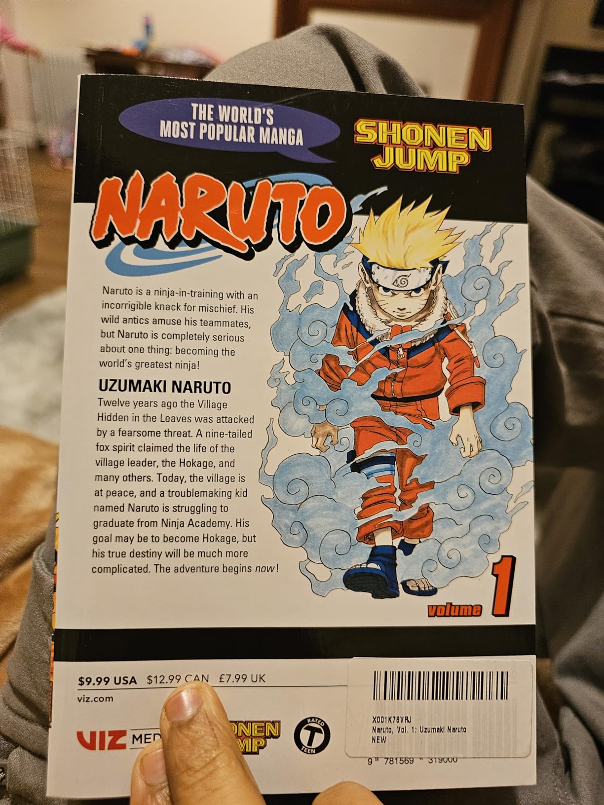 Naruto, Vol. 1 (Volume 1): Uzumaki Naruto: Amazon.co.uk: Kishimoto ...