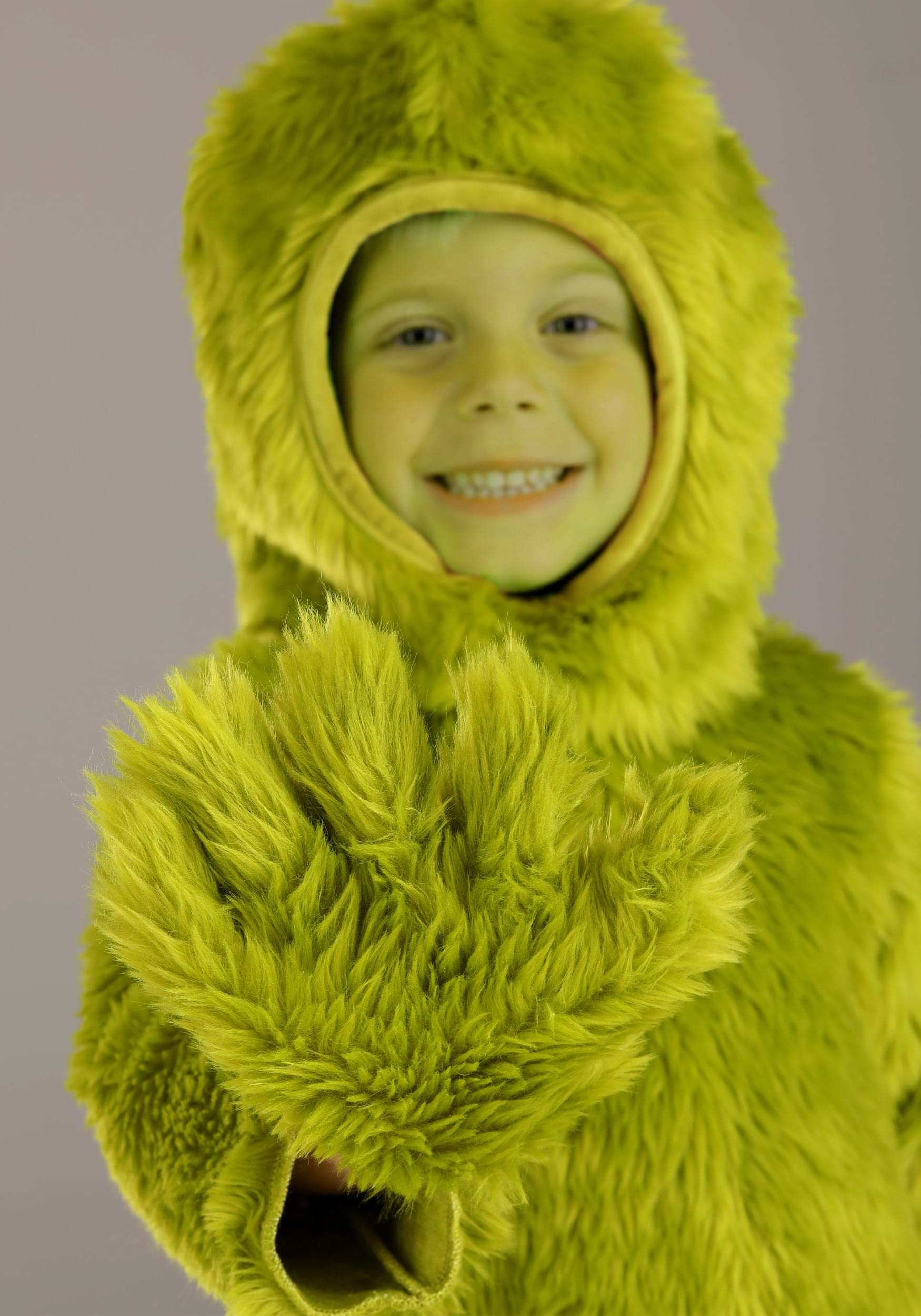 Grinch Onesie Toddler Dr. Seuss Grinch Santa Open Face Costume Costume ...