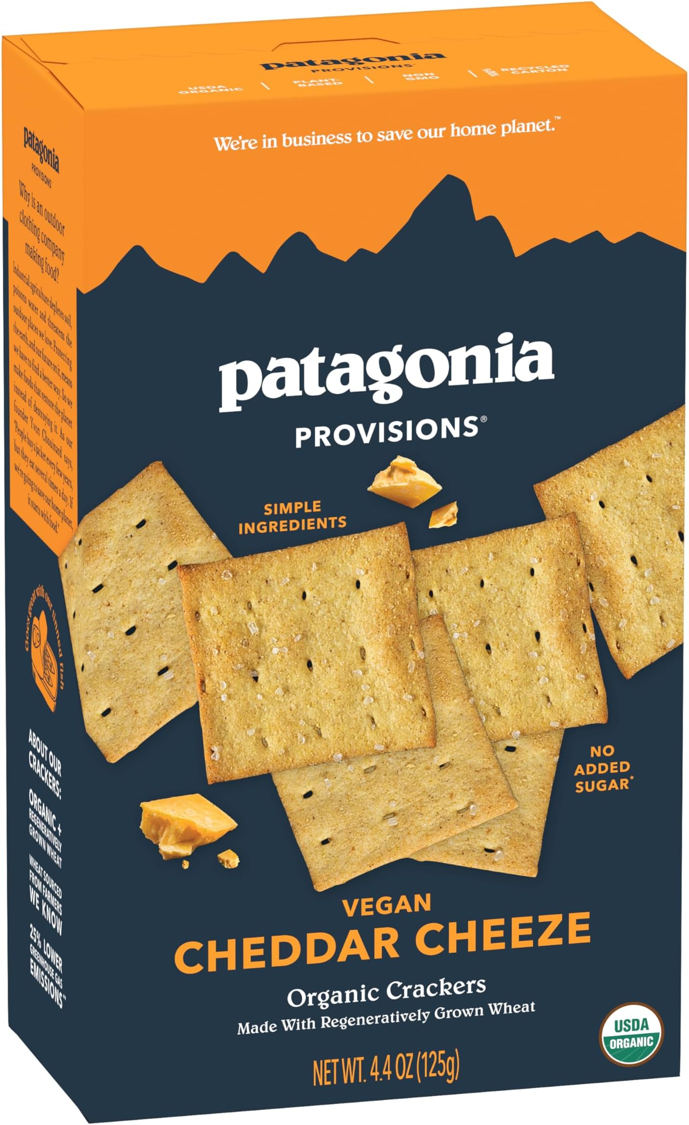 Amazon.com: Patagonia Provisions - Vegan Cheddar Cheeze - Certified ...