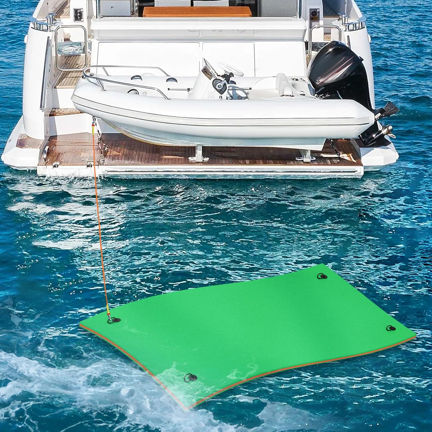 Magshion Large Water Floating Mat for Adults Pool Lake Boating Float ...