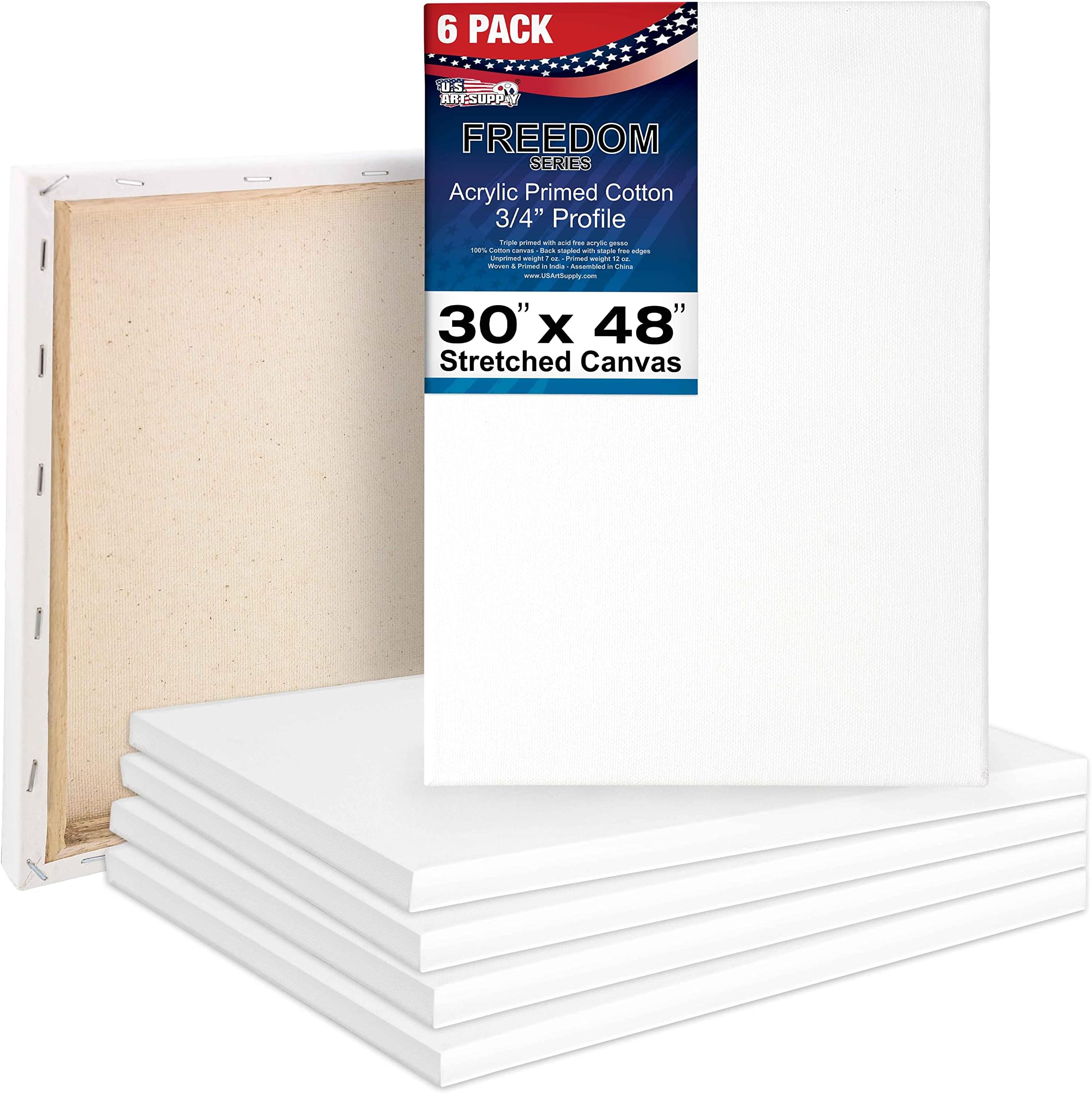 Amazon.com: Art Advantage Artist Canvas Visual Edge 16x20, 2pc ...